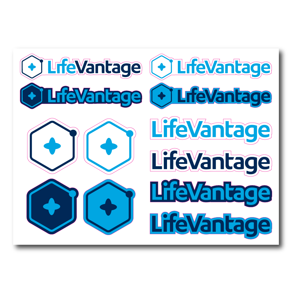 Blue Tones Sticker Sheet – LifeVantage Store